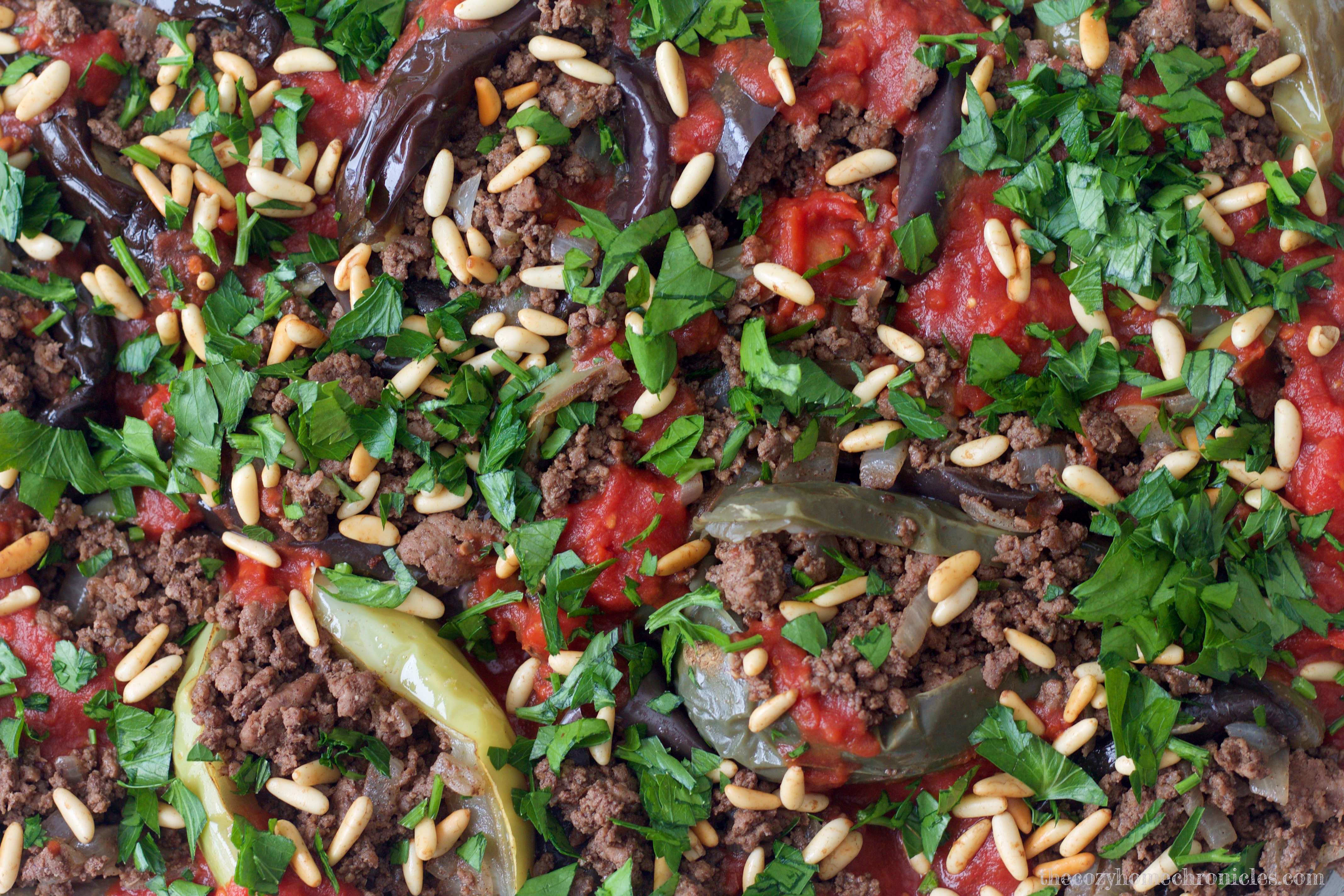 Lebanese Stuffed Eggplants (Sheikh al-Mahshi) | THE COZY HOME CHRONICLES