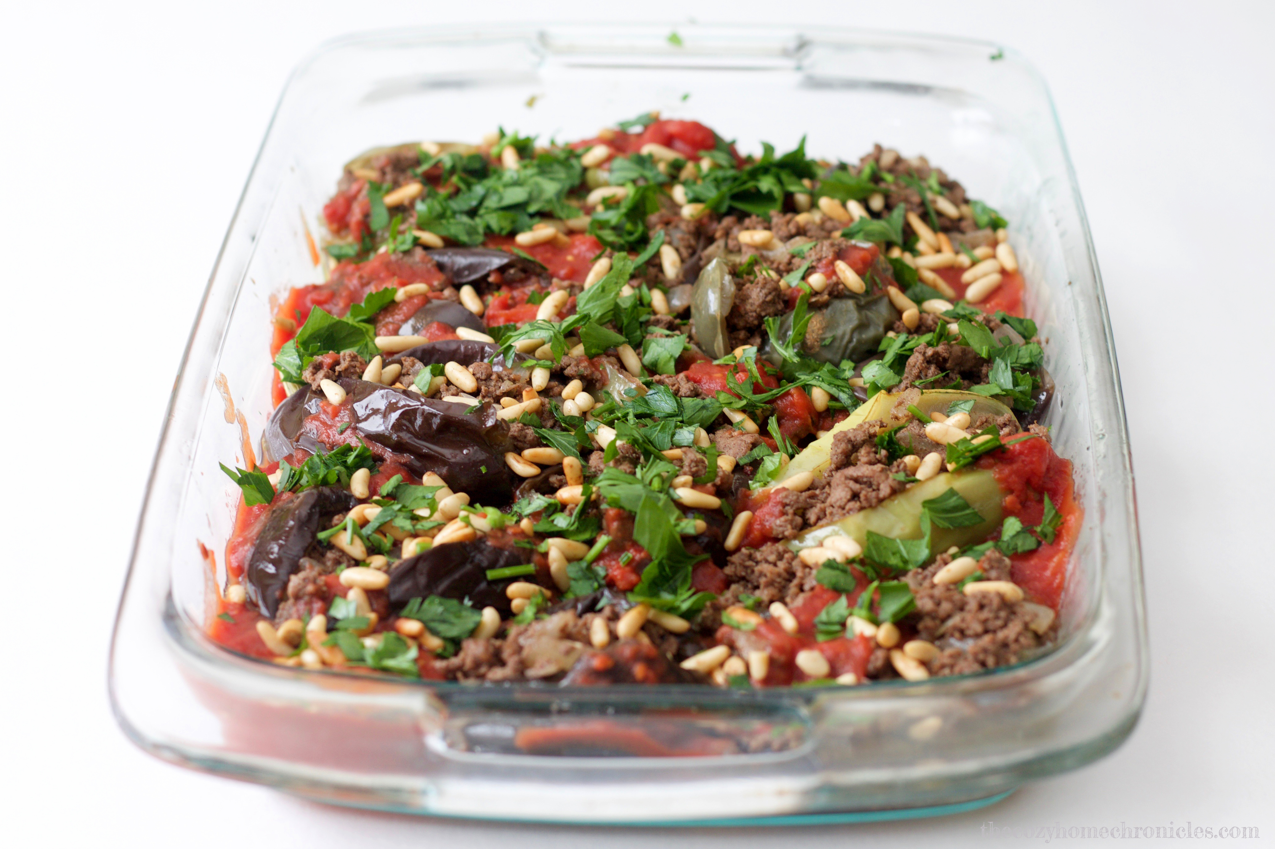 Lebanese Stuffed Eggplants (Sheikh al-Mahshi) | THE COZY HOME CHRONICLES