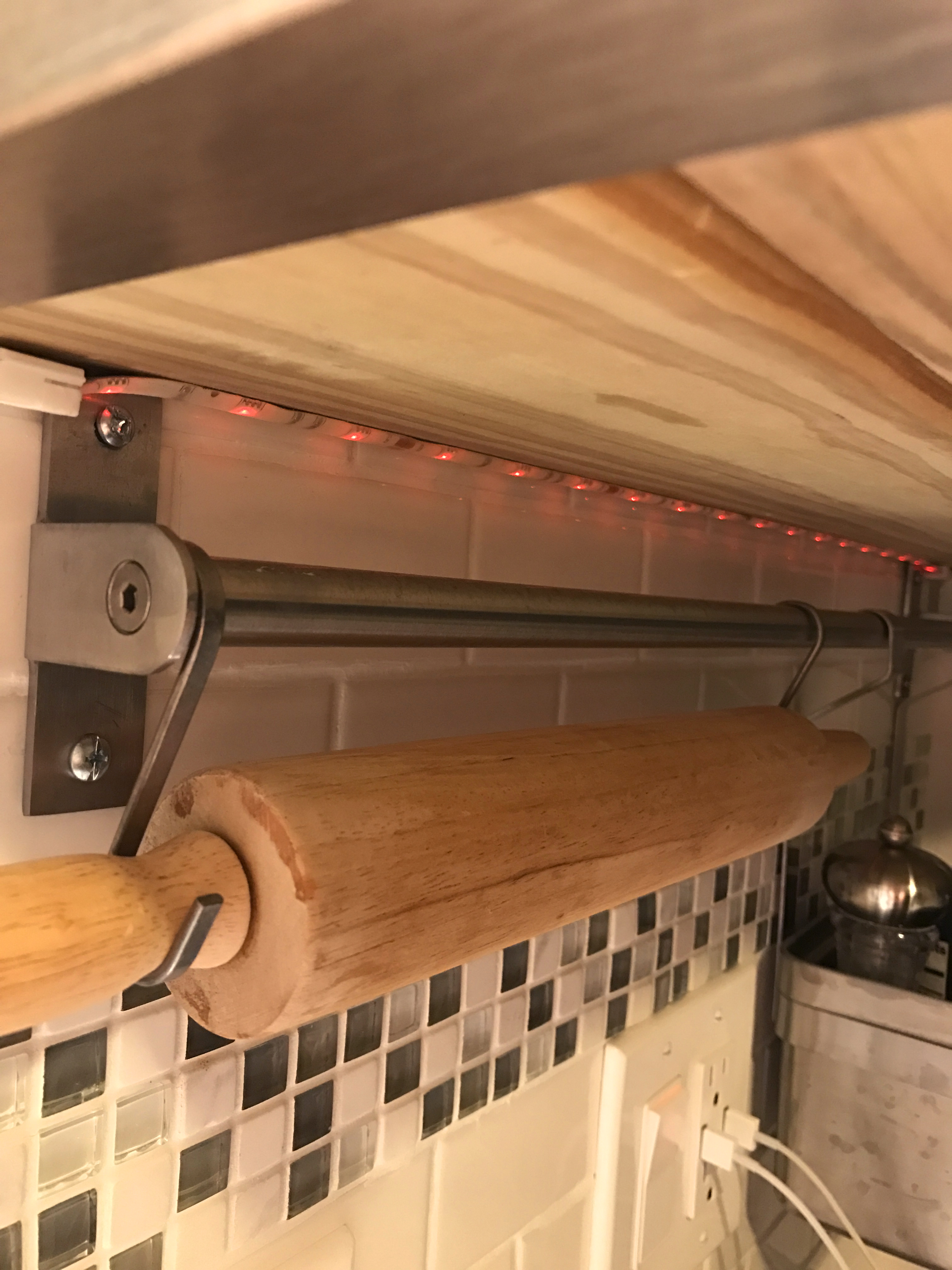Kitchen Undershelf LED Lighting | THE COZY HOME CHRONICLES