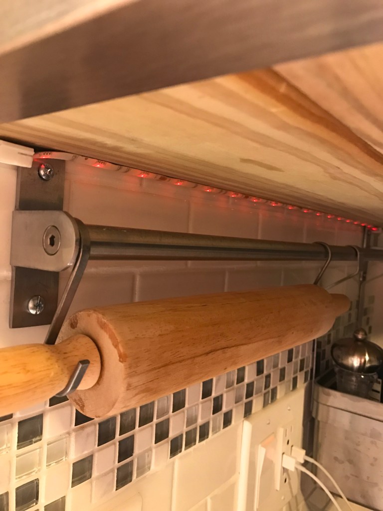 Kitchen Undershelf LED Lighting | THE COZY HOME CHRONICLES