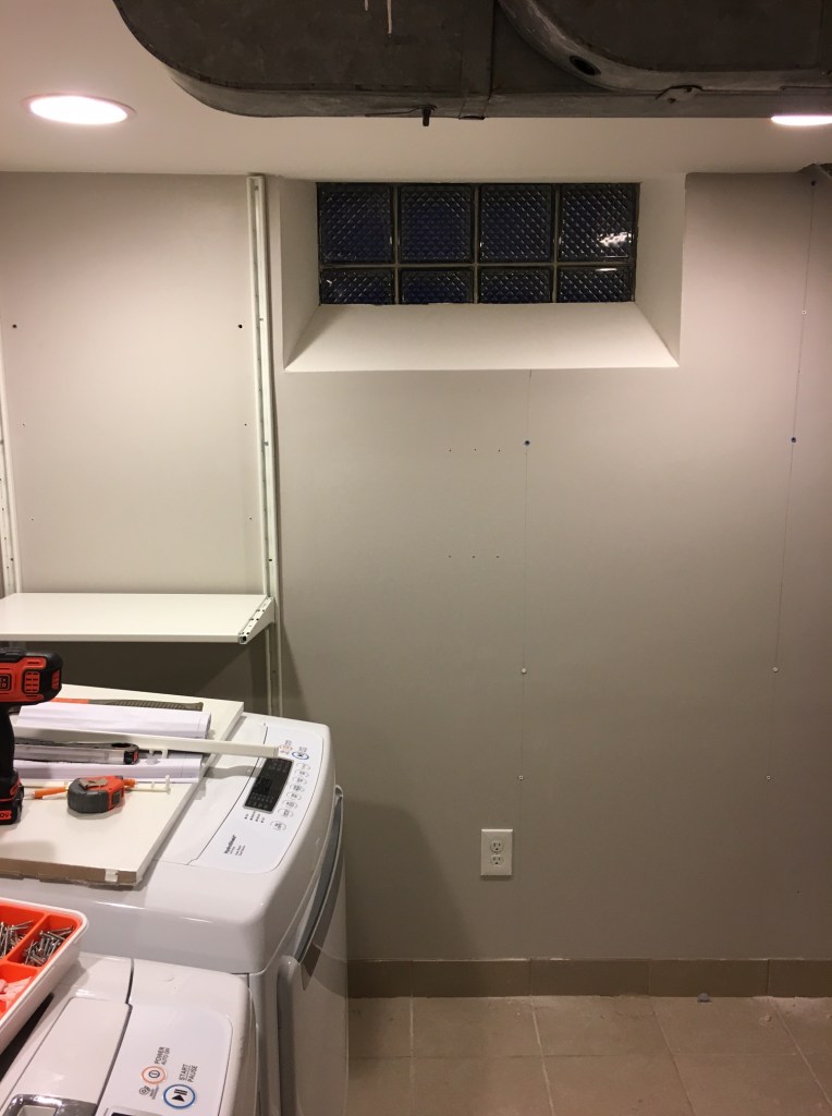 Laundry Room Remodel with IKEA’s Algot System | THE COZY HOME CHRONICLES